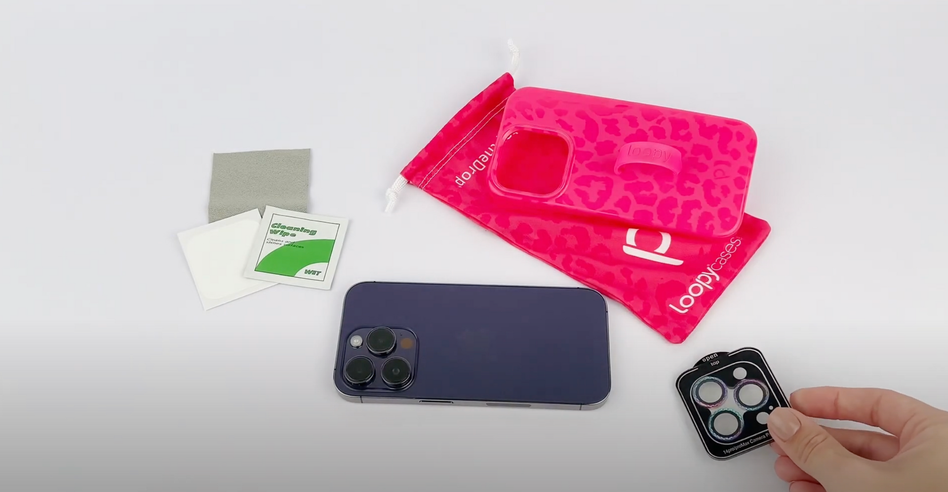 Loopy Diamond Cut Camera Tempered Glass for Apple | Loopy Cases ...