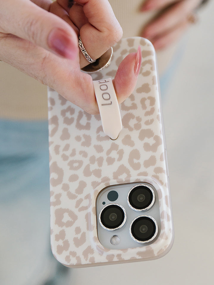 Loopy Cases - Taupe Leopard – Loopy®Cases