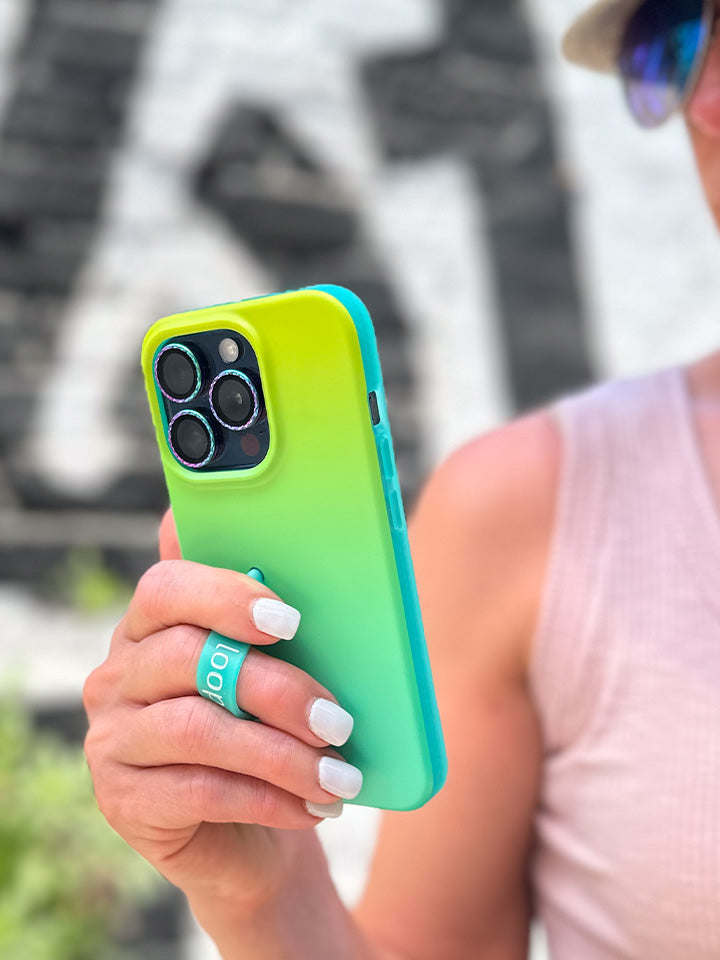 Loopy Cases - Lime Ombre – LoopyCases®