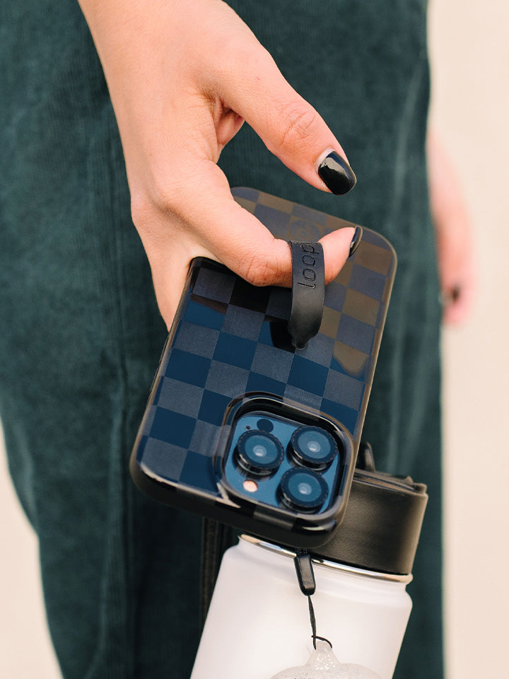 Loopy Cases - Midnight Checkered – Loopy®Cases