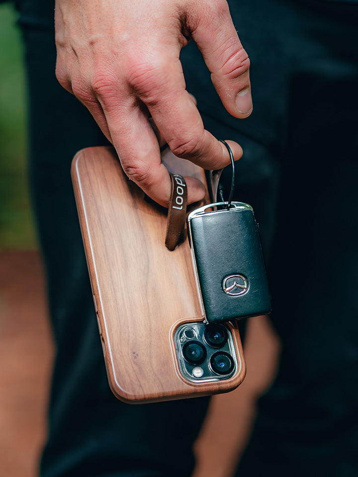 Loopy Cases - Teakwood – LoopyCases®